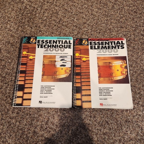 Essential Technique | Other | Set Of 2 Essential Technique Drum Book ...
